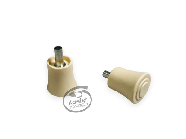 Vw Split Oval Beetle Bug Window Winder Handle Knobs Ivory 1949 52