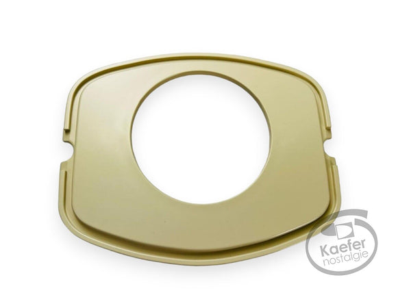 Vw Split Beetle Bug Dash Clock Pod Ivory 1949 1952 Kaefer Nostalgie