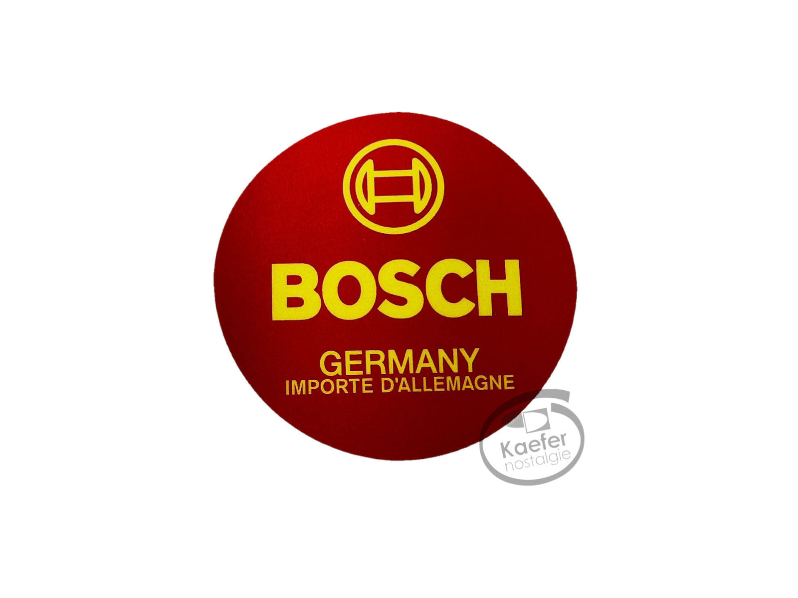 VW Split Oval Beetle Bug Big Bosch Battery Decal – Kaefer-Nostalgie